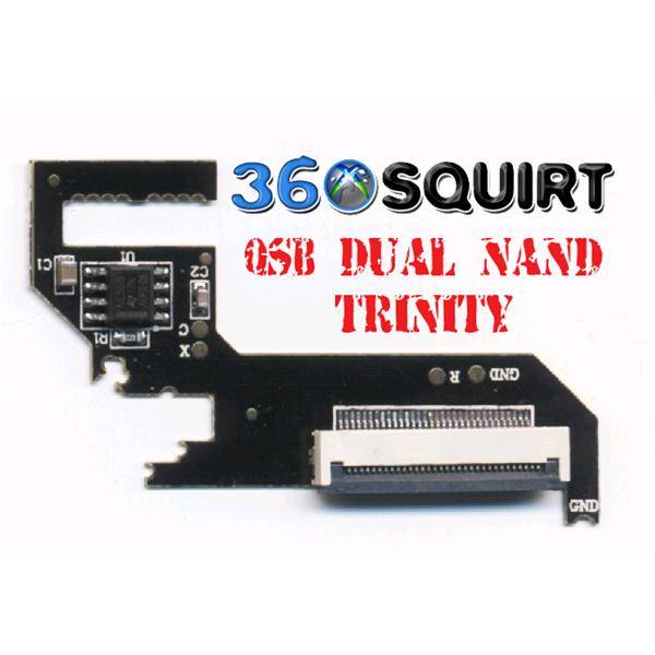 Squirt QSB Dual Nand PCB Trinity – ConsoleModding.it